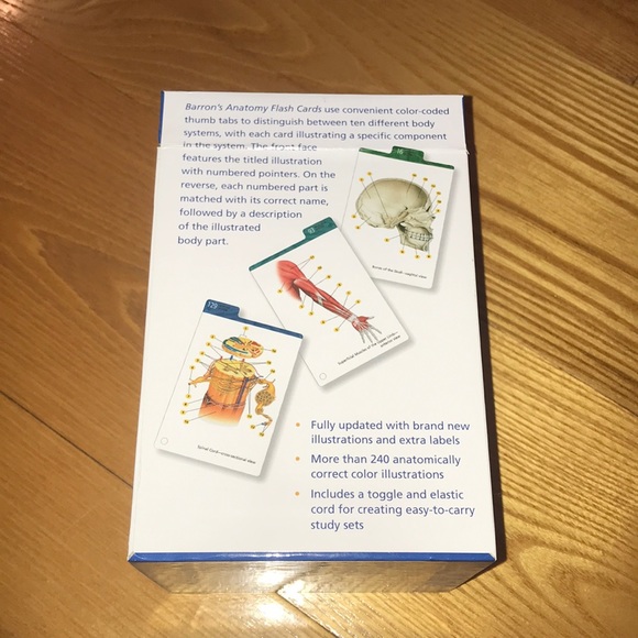 Barron’S | Other | Barrons Anatomy Flashcards | Poshmark